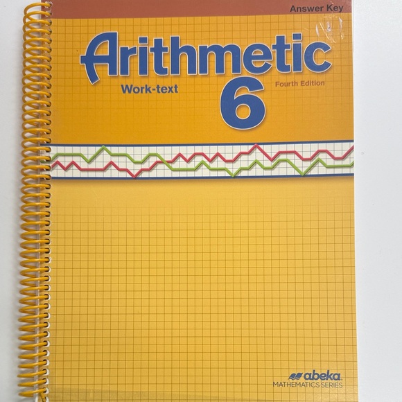 Abeka | Other | Abeka Arithmetic 6 Worktext Yellow | Poshmark